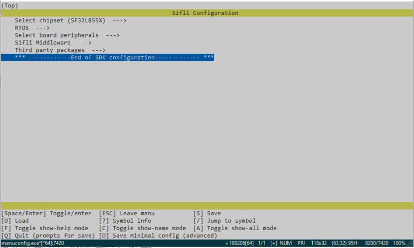 项目设置 - SiFli SDK编程指南 文档